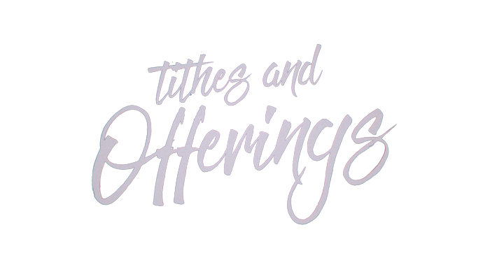 Tithes & Offerings – House Of Grace Centre